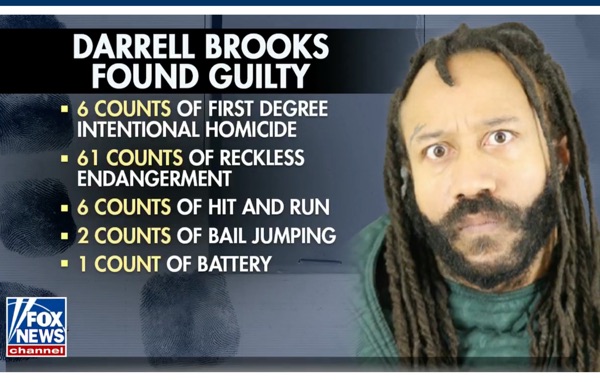 Darrell Brooks Found Guilty of First-Degree Murder for All 6 Victims ...