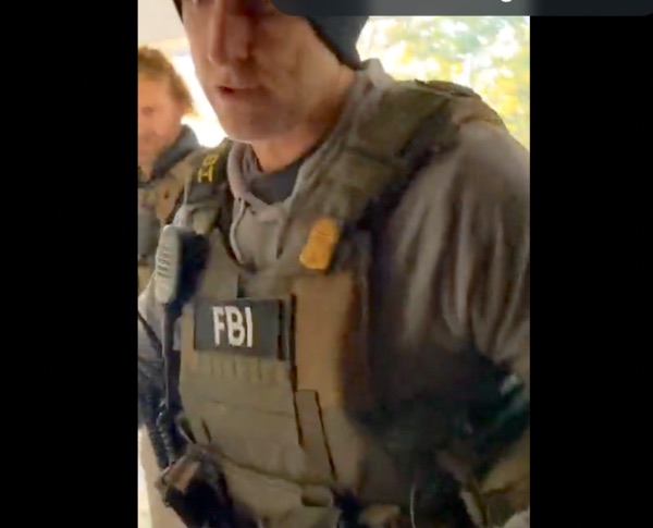 'Why are You Banging on My Door With a Gun?': Video of Purported FBI ...