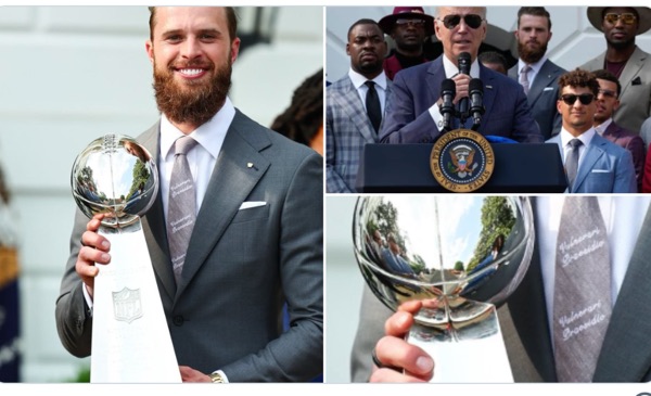 KC Chiefs' Harrison Butker's Wardrobe Makes Pro-Life Statement during ...