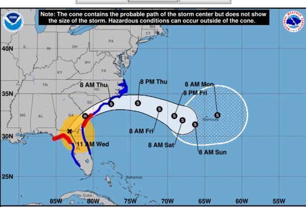 Idalia Makes Landfall as a Cat-3, Unleashing Life-Threatening Storm ...