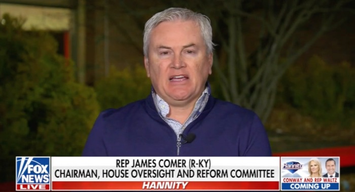 Representative Comer: As Many As 7 Bidens May Have Received ...