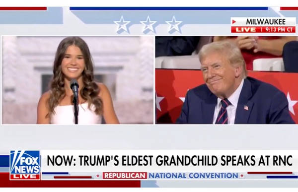 Donald Trump's Eldest Granddaughter Makes a Debut at the RNC, Stealing ...