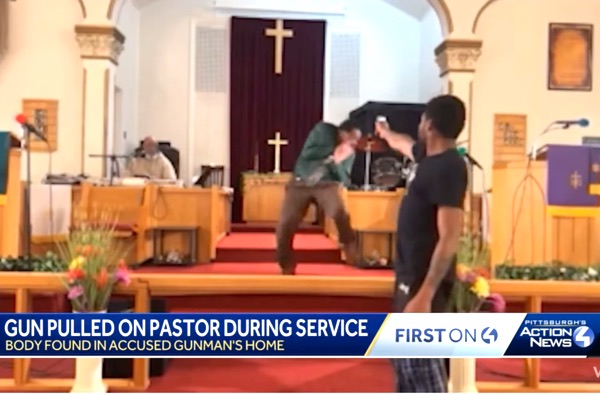 Wow! Man Points Gun at Pastor Delivering Sermon, What Happened Next Is ...