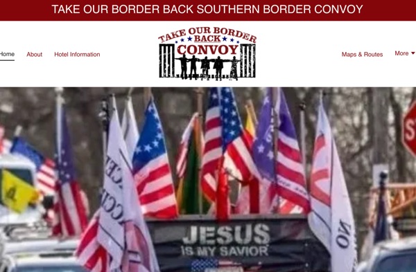 Convoy of Truckers Heading Toward the Texas Border, Here's Why...
