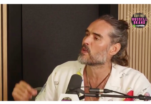 Recently Baptized Russell Brand: If It's a Choice between Trump or ...