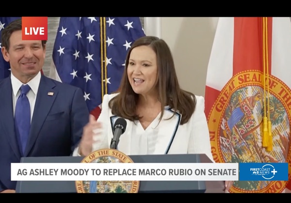 Governor Ron DeSantis Announces Florida AG Ashley Moody as Senate ...