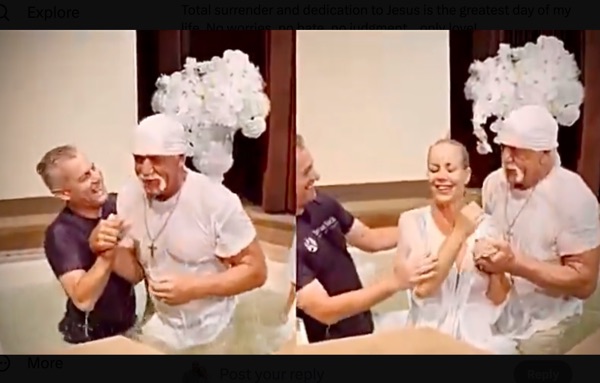 Hulk Hogan Was Baptized in 2023; Trump's Heartfelt Statement on His ...