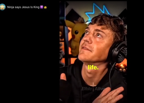 'Jesus Is King': Biggest Streamer in the World 'Ninja' Shares Gospel ...