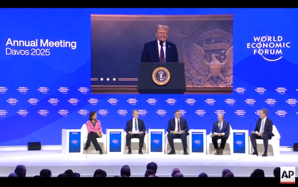 [Watch] President Trump Addresses Davos WEF Remotely