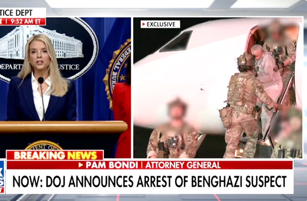 DOJ: Benghazi Attack Suspect Arrested, Will Face Charges in US; 'Time ...
