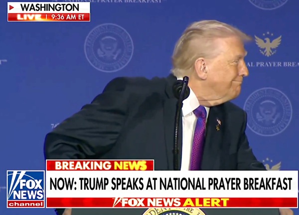 President Trump's Huge Announcement at the National Prayer Breakfast